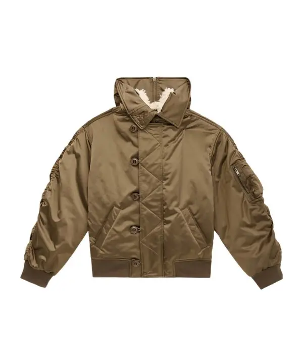 Isabel Marant Étoile Elroy Quilted Satin Bomber Jacket