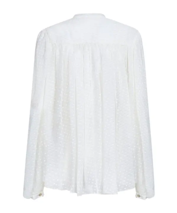 Etro Puff Sleeved Gathered Shirt