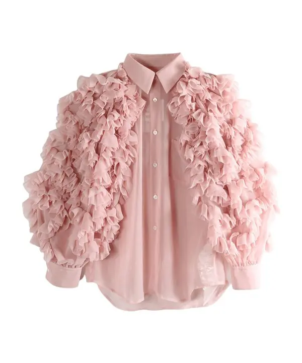 Comme Des Garçons Ruffled Shirt
