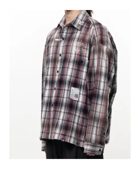 Mihara Yasuhiro Vintage Like Check Shirt