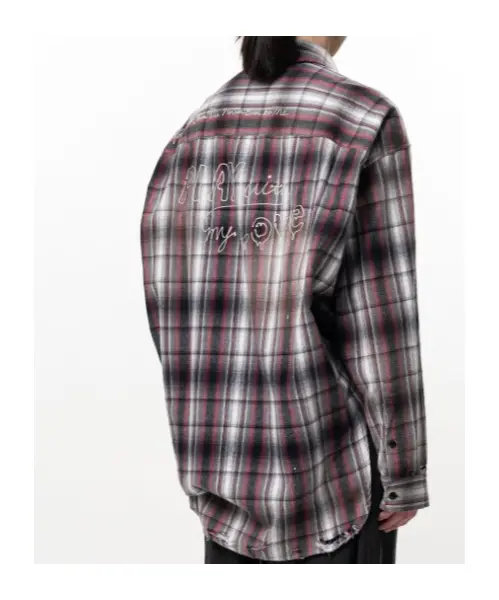 Mihara Yasuhiro Vintage Like Check Shirt