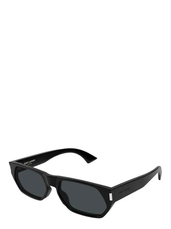 Saint Laurent Rectangular Sunglasses - Black