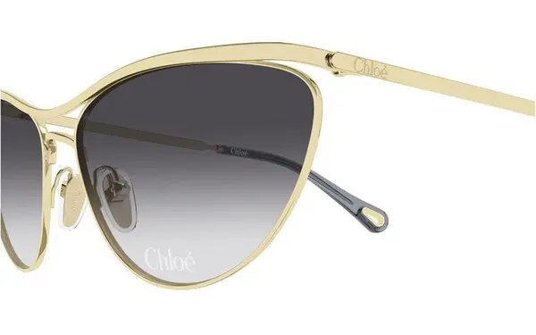 Chloé Cat Eye Sunglasses - Gold