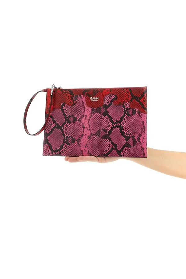GANNI Fairy Zip Wristlet Bag