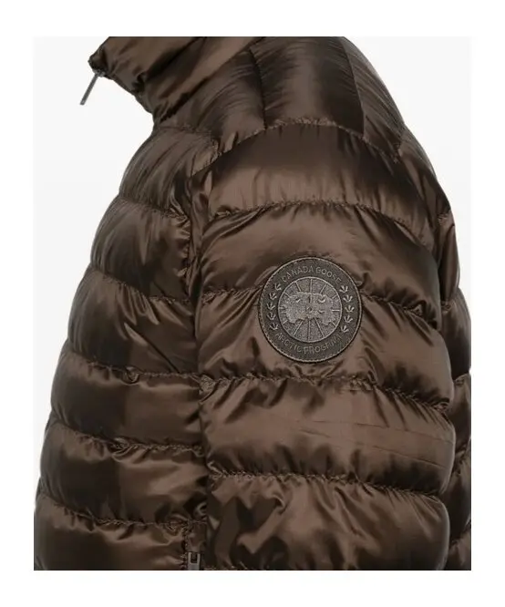 Canada Goose Stratus Puffer Jacket With Logo Patch - Terra
