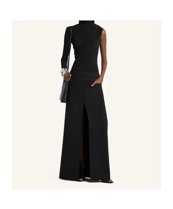 COURREGES Flap-pocket Maxi Skirt