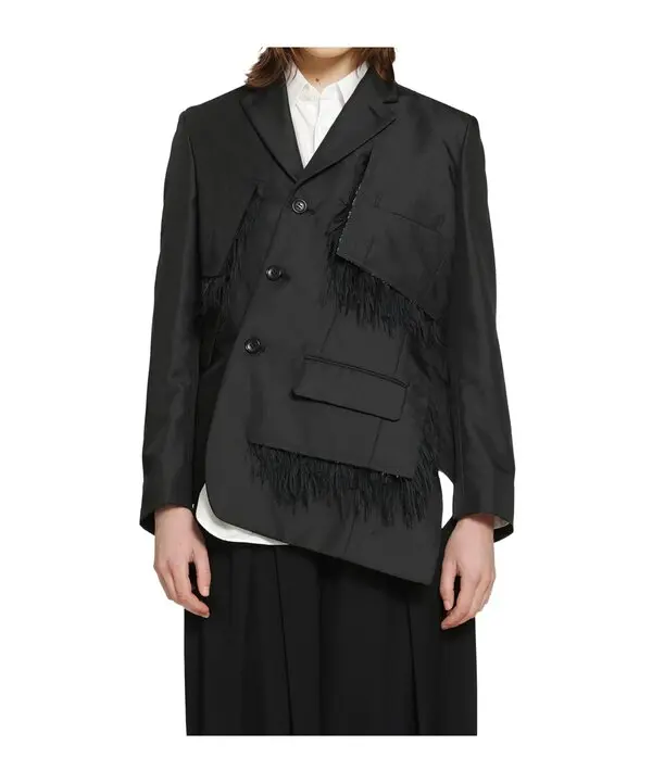 Comme Des Garçons Single-breasted Suit Jacket - Black