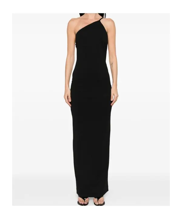 Solace London Alexandra One-shoulder Pencil Dress