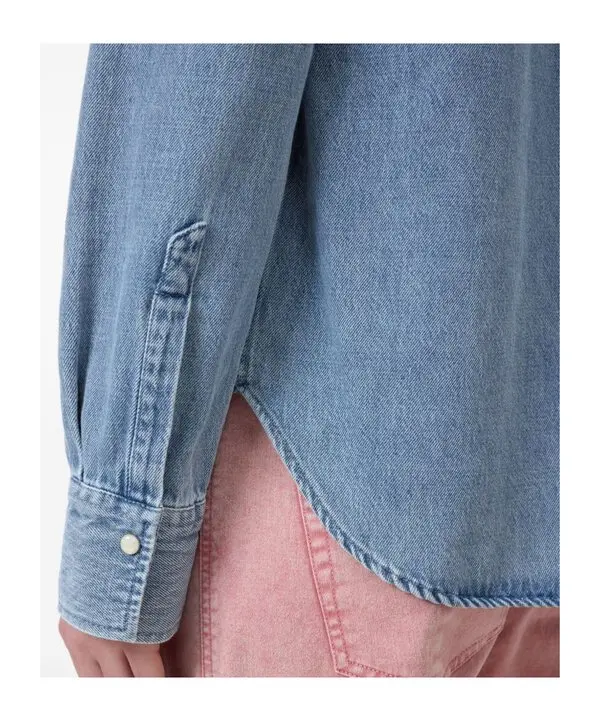 Closed Buttoned Classic Shirt - Blue