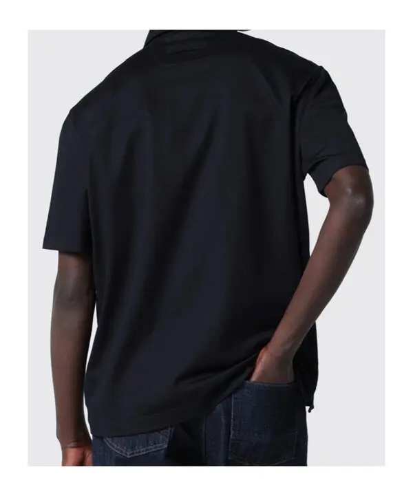 Zegna Short-sleeve Polo Shirt - Black