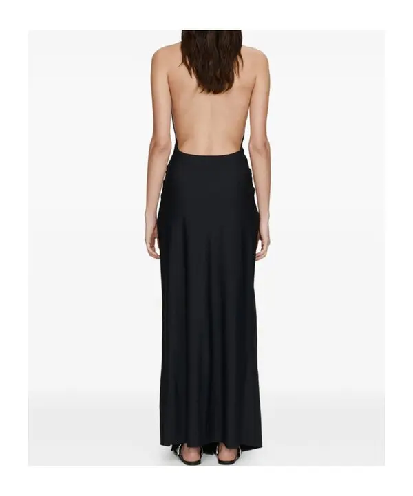 Christopher Esber Pendant Ruched Maxi Dress