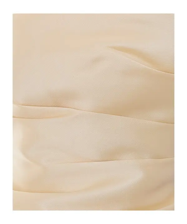 Solace Claudette Strapless Pleated Maxi Dress