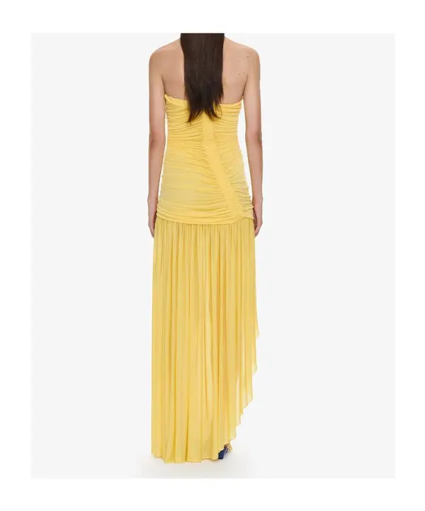 Christopher Esber Strapless Plunged V-neck Gown
