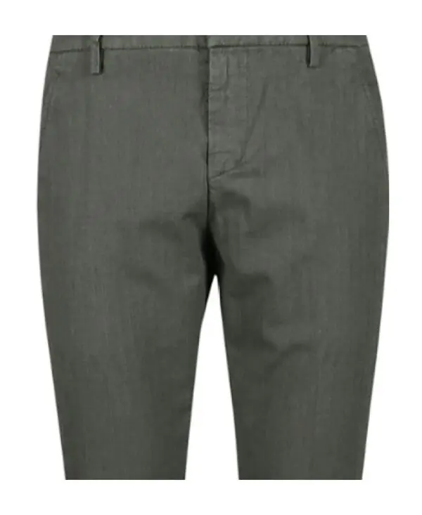 DONDUP Mid-waist Casual Pants - Black