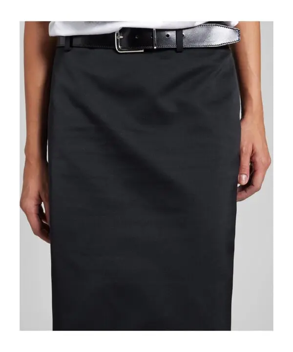 THE FRANKIE SHOP Belted Midi Skirt