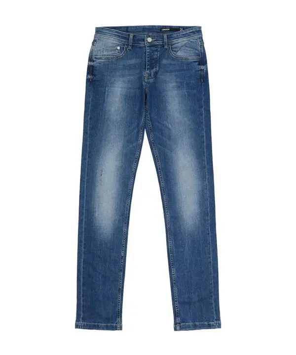 Iceberg Straight Leg Jeans With Cartoon Motif