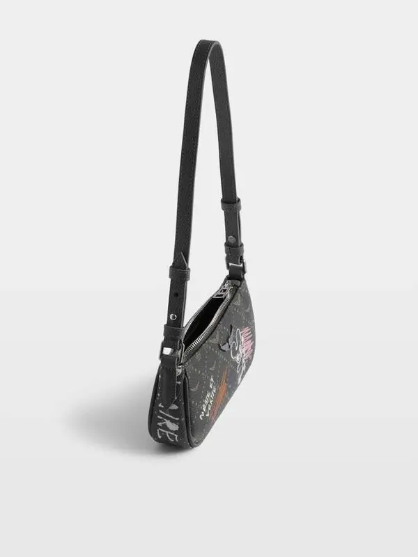 Zadig&Voltaire Z Pocket Monogram Tag Clutch