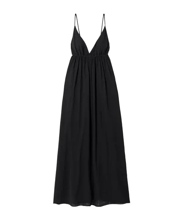 Staud Hanna Maxi Dress - Black