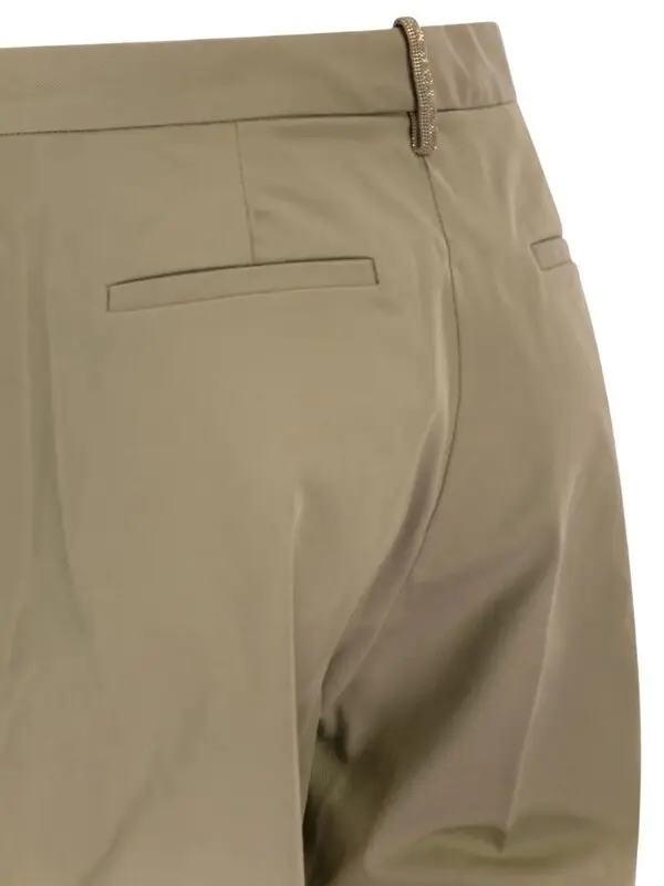Fabiana Filippi Embellished Straight-leg Pants
