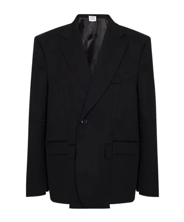 Vetements Long Sleeve Blazer