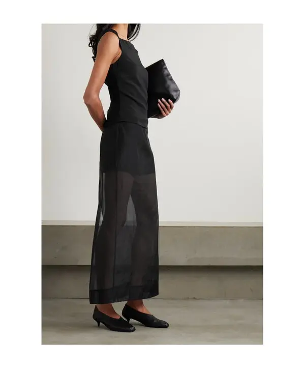ST. AGNI Lightweight Midi Skirt