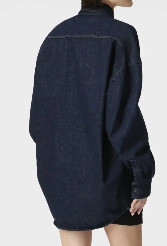 Missoni Logo Patch Denim Shirt
