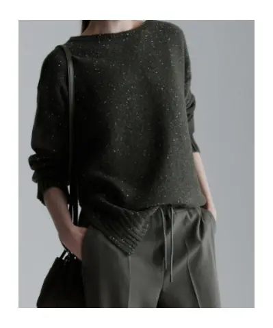 Marella Straight-fit Cashmere-blend Sweater With Sequins