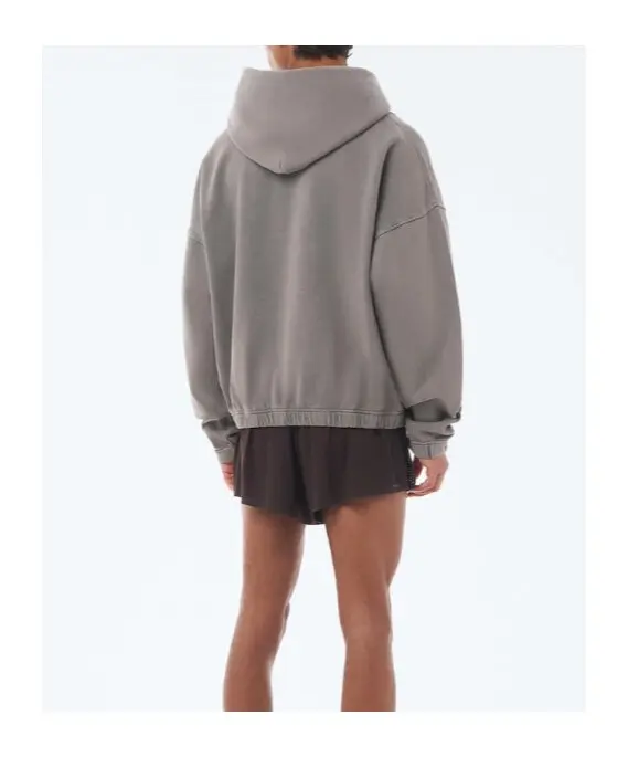 Satisfy Softcell Logo Hoodie - Gray
