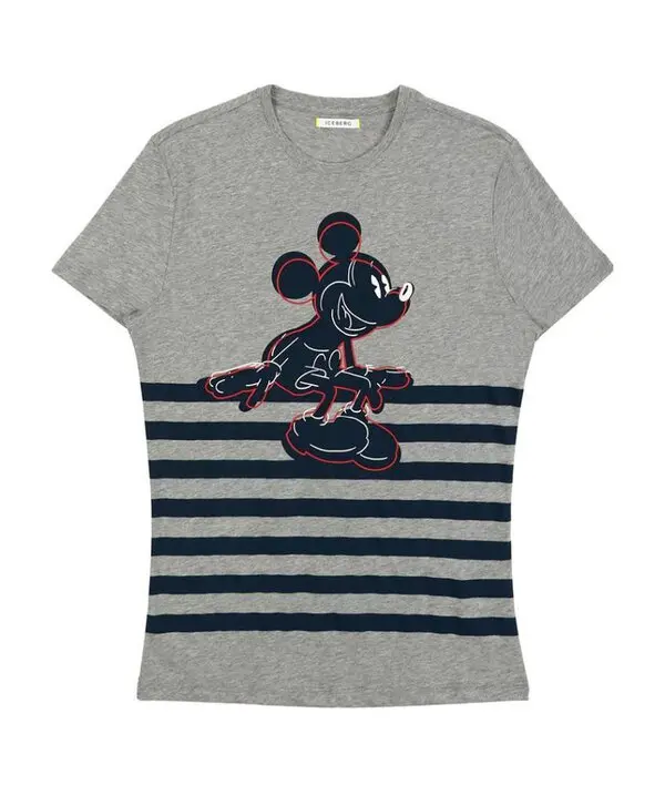 Iceberg Printed T-shirt - Gray
