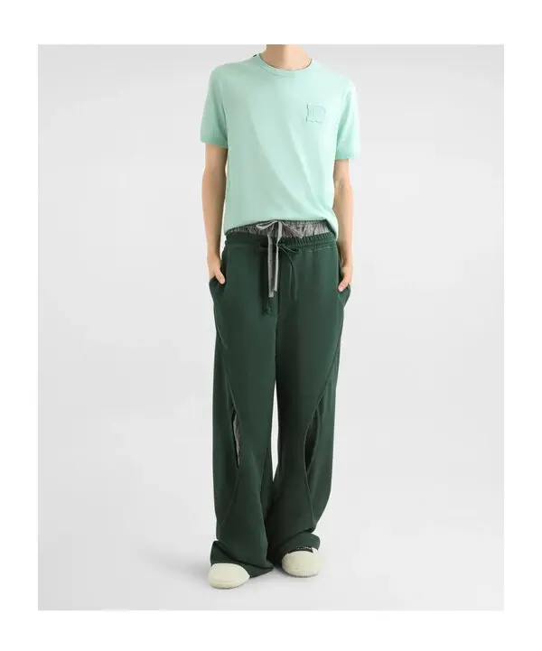 Dolce & Gabbana Dolce Gabbana Logo Patch T-shirt - Green