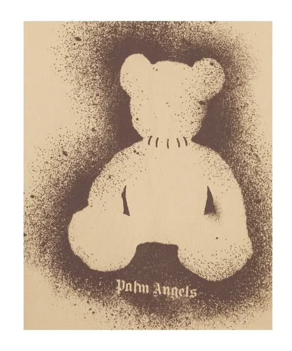 Palm Angels Bear Graphic T-shirt - Nude