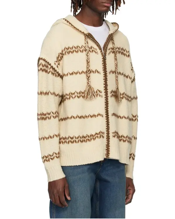 Isabel Marant Étoile Rolian Knitted Zip-up Cardigan - Nude