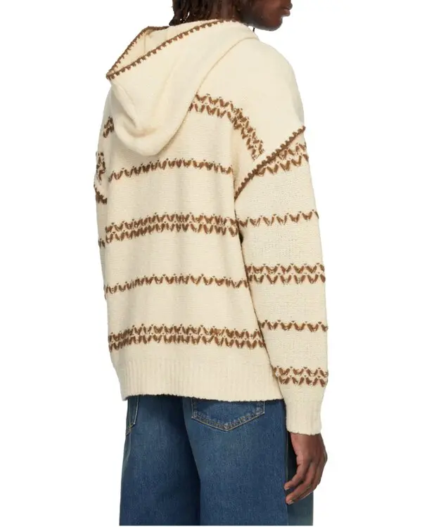 Isabel Marant Étoile Rolian Knitted Zip-up Cardigan - Nude