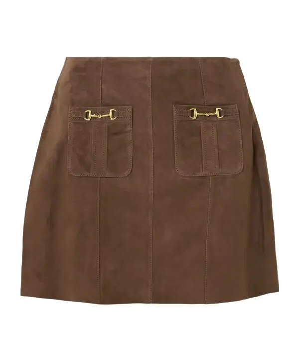 Rixo Trim-trimmed Midi Skirt