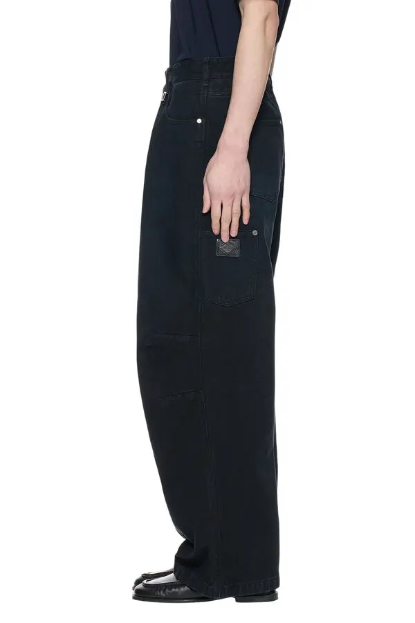 WOOYOUNGMI Belt Loop Jeans