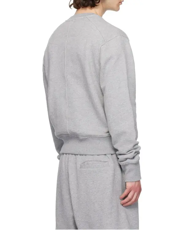 ENTIRE STUDIOS Crew Neck Sweatshirt - Gray