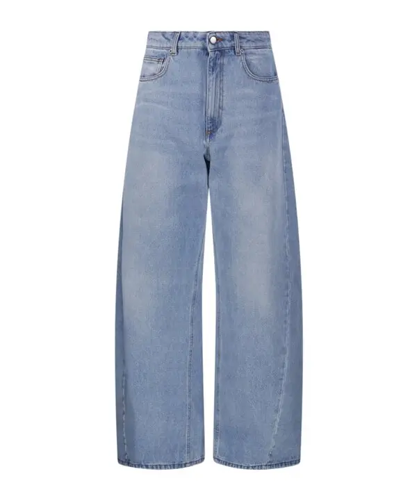 Giuseppe Di Morabito Wide Leg Jeans With Belt Loops