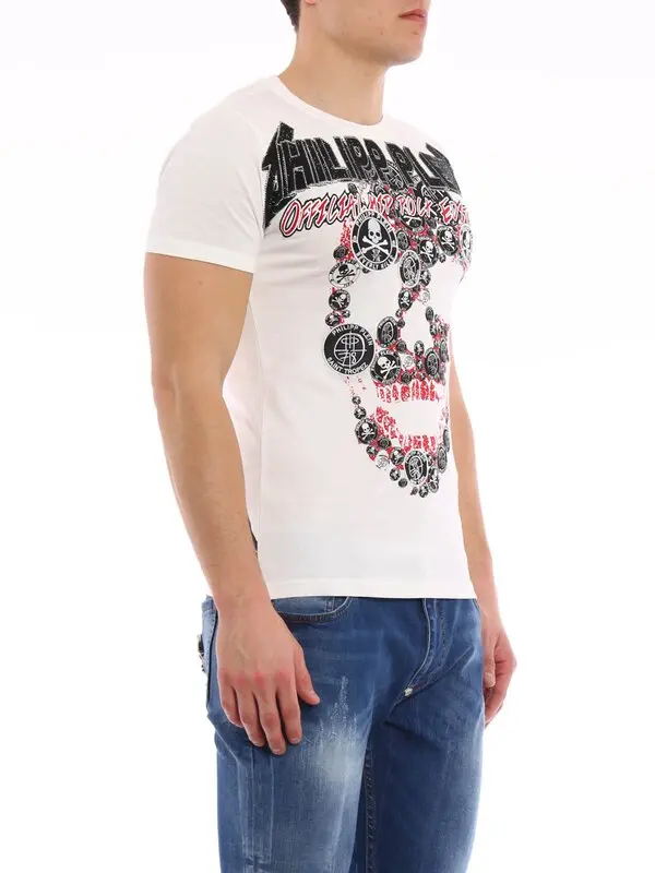 Philipp Plein Round-necked Logo T-shirt