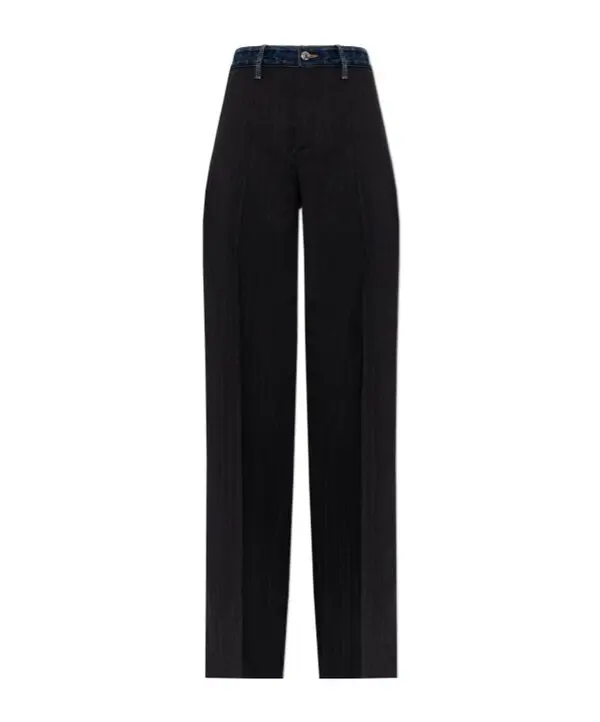 Dsquared2 Tailored Wide-leg Pants - Black