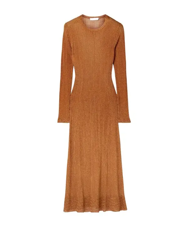 Ulla Johnson Long Sleeve Ruffled Hem Dress