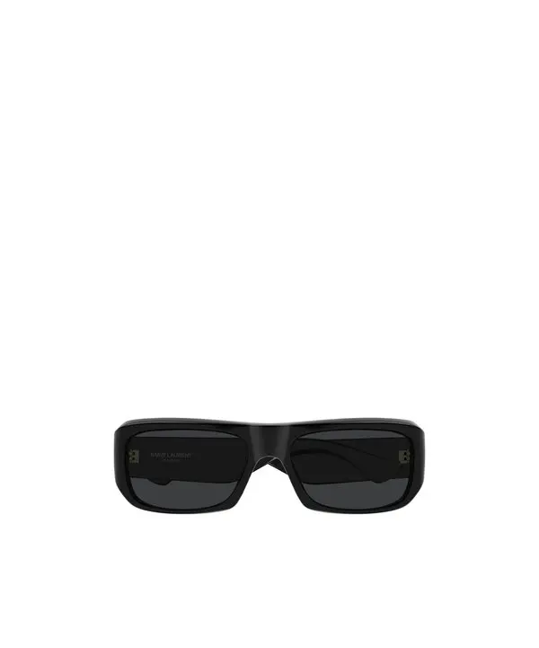 Saint Laurent Rectangular Frame Sunglasses - Black