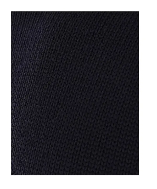 ROBERTO COLLINA Crew Neck Long Sleeve Knitwear - Navy