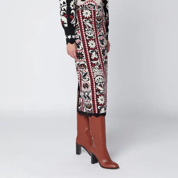 Farm Rio Elastic Waist Skirt