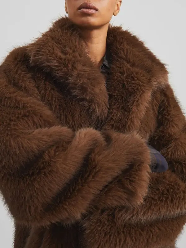 THE FRANKIE SHOP Ravello Coat - Brown