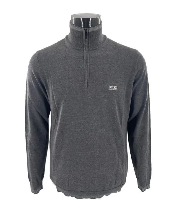 Hugo Boss Quarter Zip Long Sleeve Sweater