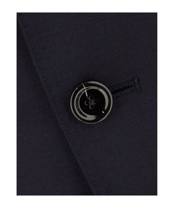 LARDINI Two Piece Tailored Suit - Black