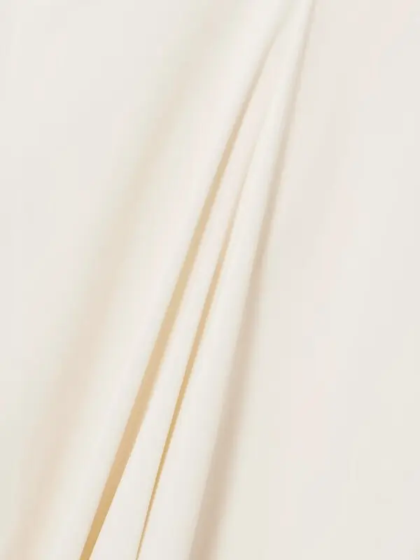 ST. AGNI Sleeveless V-neck Midi Dress - Off-white
