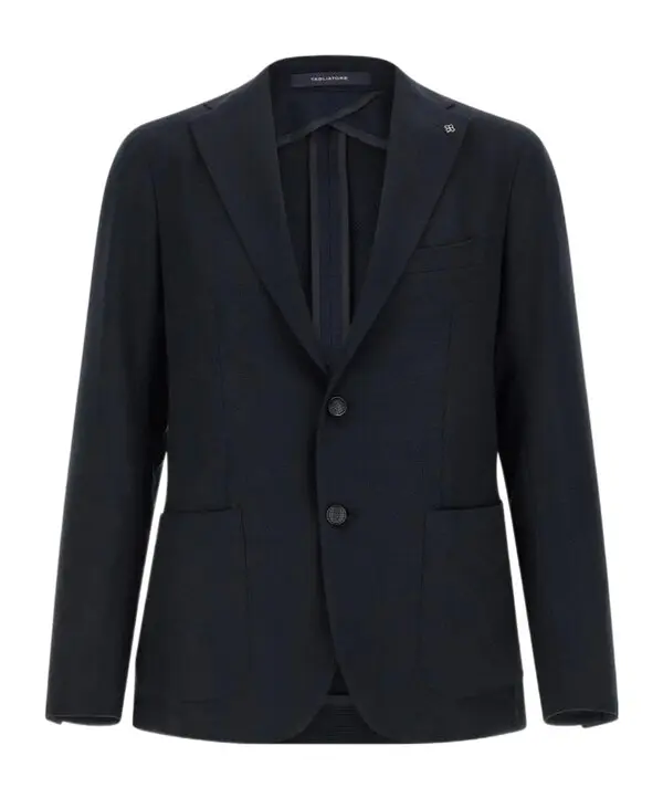 Tagliatore Montecarlo Single-breasted Blazer - Blue