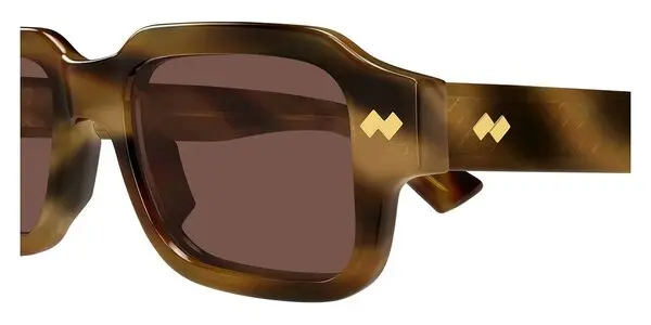 Bottega Veneta Rectangle Frame Sunglasses