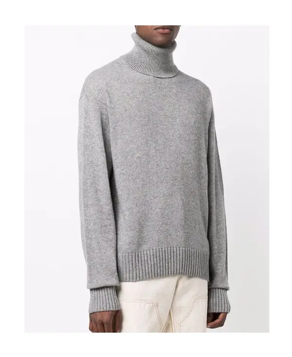 Off-White Fine Knit Turtleneck Jumper